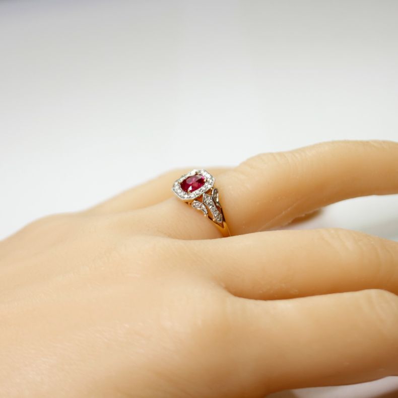 Ruby Ring Iris Ruby Ring – The Jewelz